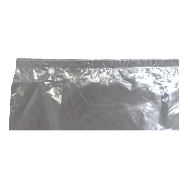 Hairdressing cape - PE – colorless (100 pieces)